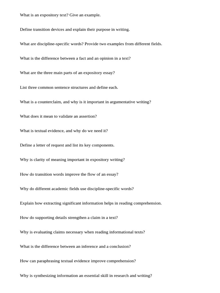 4th Quarter Recitation English 7 | PDF | Reading Comprehension | Essays