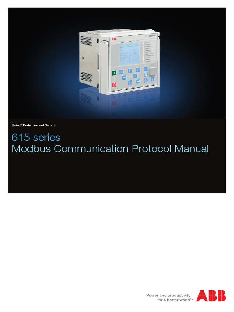 RE 615 Modbusprot 756468 ENk | PDF | Network Protocols | Computer Architecture