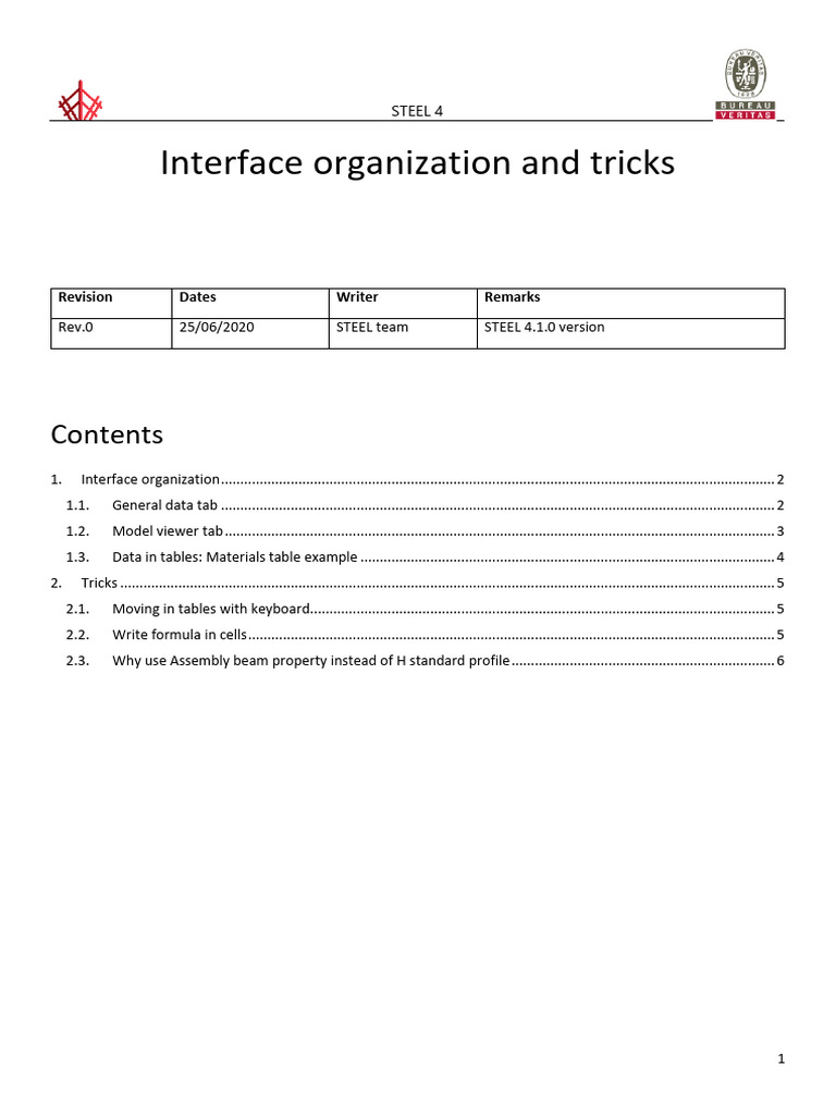 STEEL Interface Organization and Tricks | PDF | Computer Keyboard | Software