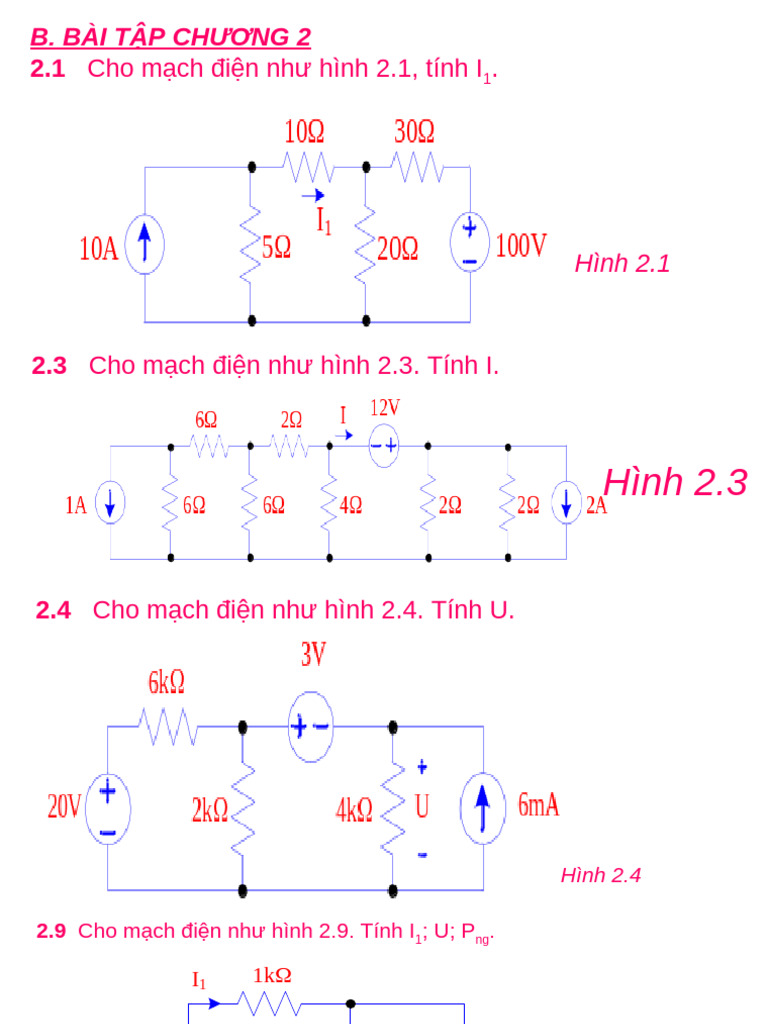 Bai Tap Chuong 2 | PDF
