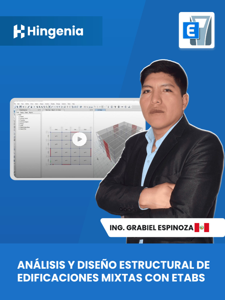 Análisis y Diseño Estructural de Edificaciones Mixtas Con Etabs | PDF | Diseño | Albañilería