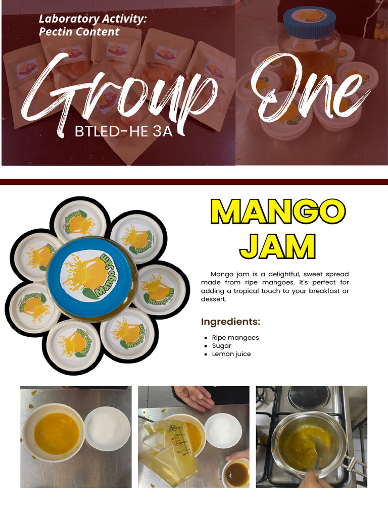 Mango Jam Acidity Testing Results | PDF