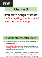 Shear Reinforcement Design per BS 8110 | PDF | Beam (Structure) | Bending