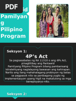 FDS Session Guide - Pagpupugay Sa Tagumpay NG Mga Ka-4Ps | PDF