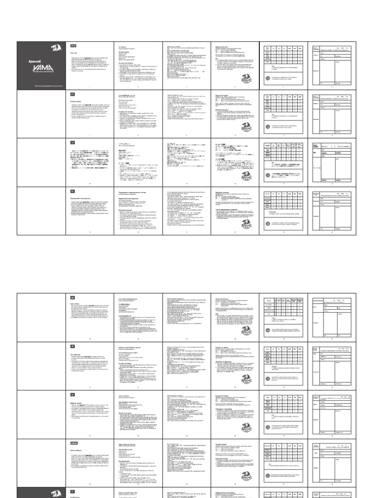K550 RGB 1 Manual | PDF