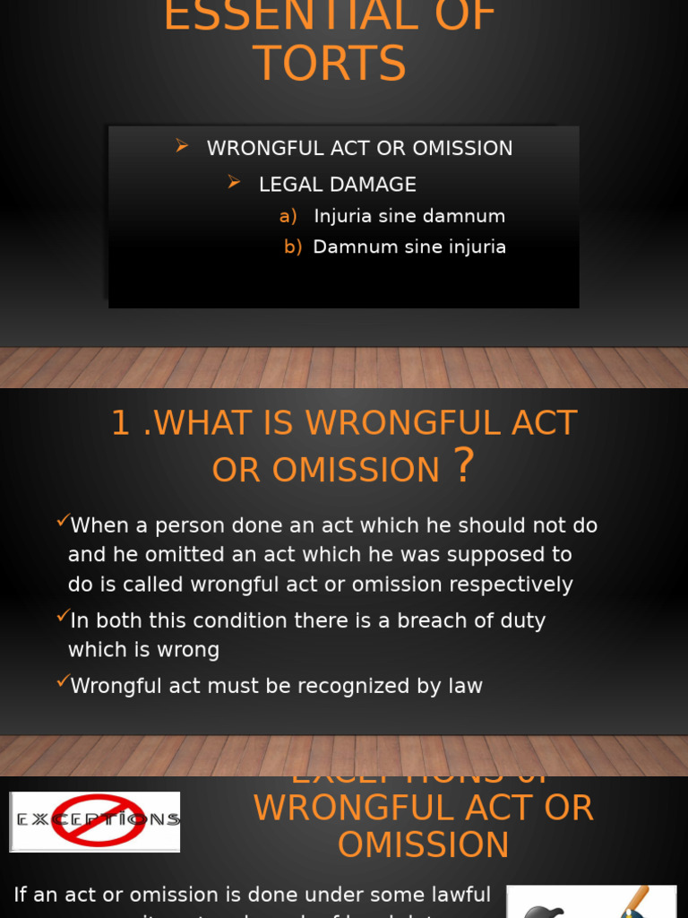 Essential of Torts... New1 | PDF