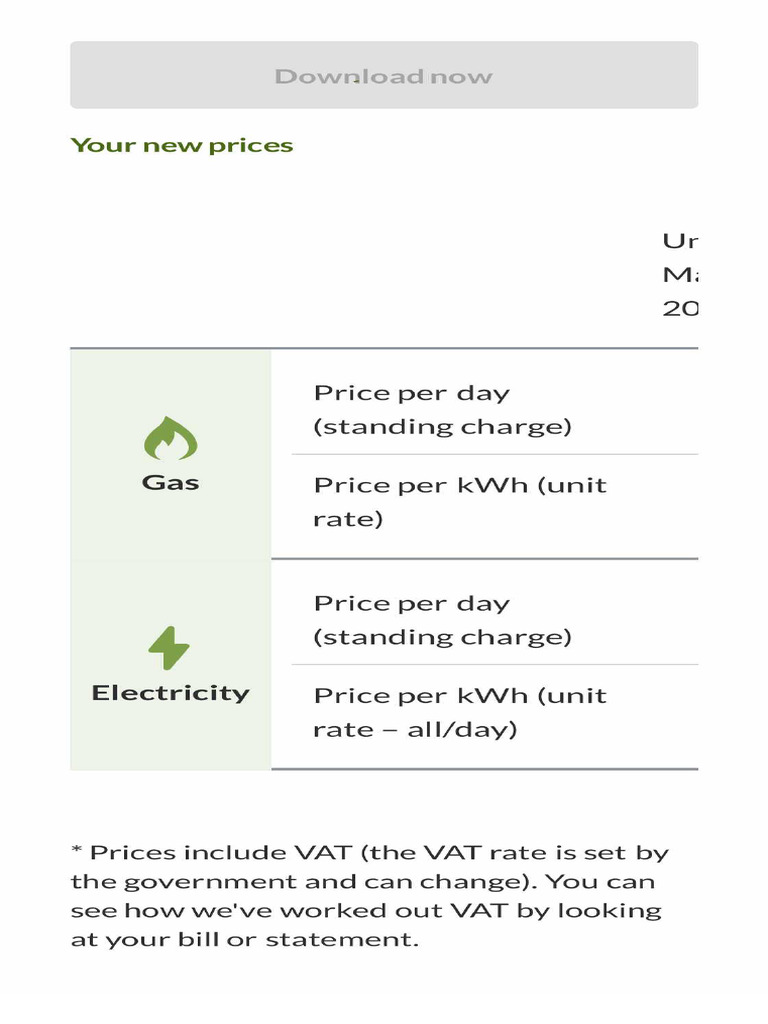 Tariff Information | PDF