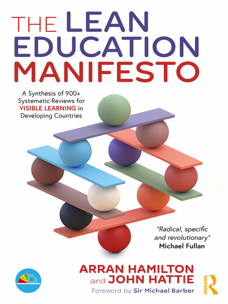 The Lean Education Manifesto | PDF | Teachers | Lean Manufacturing