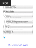 Remedial Mathematics Module for Science | PDF | Function (Mathematics ...