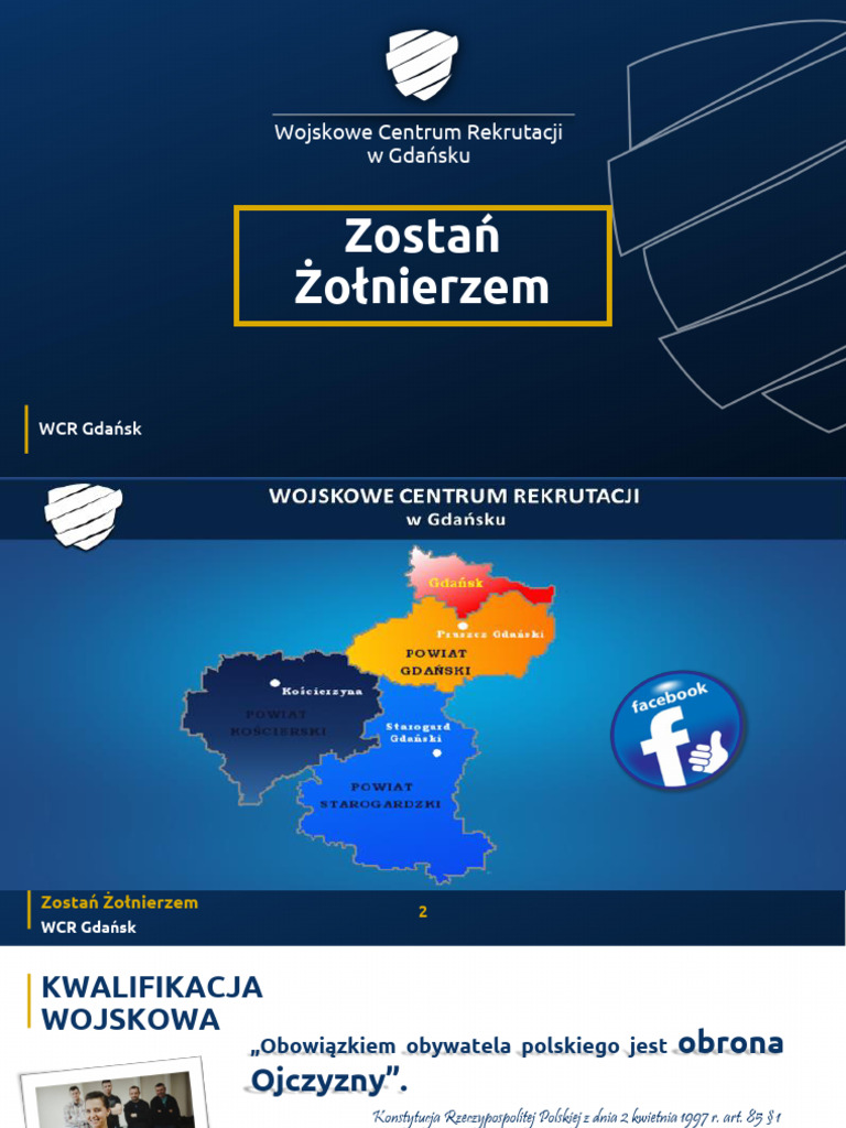 Prezentacja WCR Gdańsk Zostań Żołnierzem | PDF