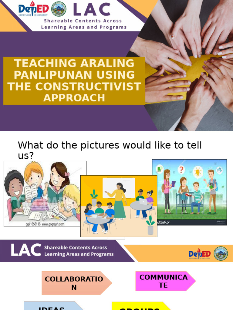 Lesson 4.1 Constructivist Approach | PDF | Constructivism (Philosophy Of Education) | Psychology