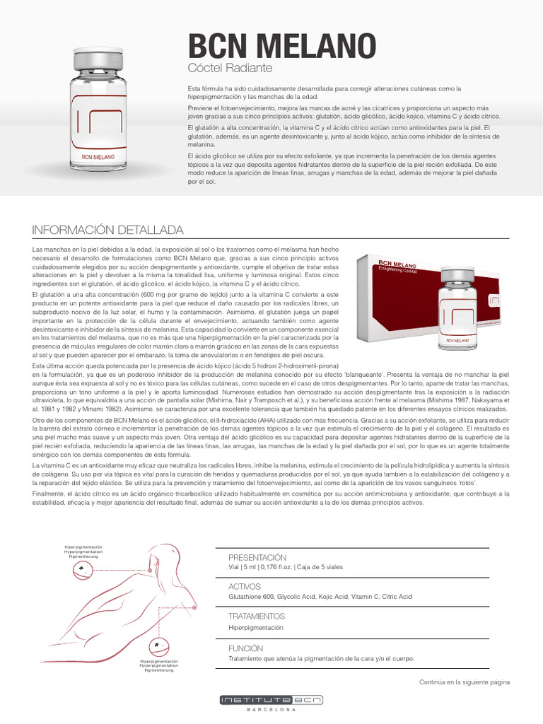 Bcn-Melano 31.03.16 | PDF | Antioxidante | Especialidades Medicas