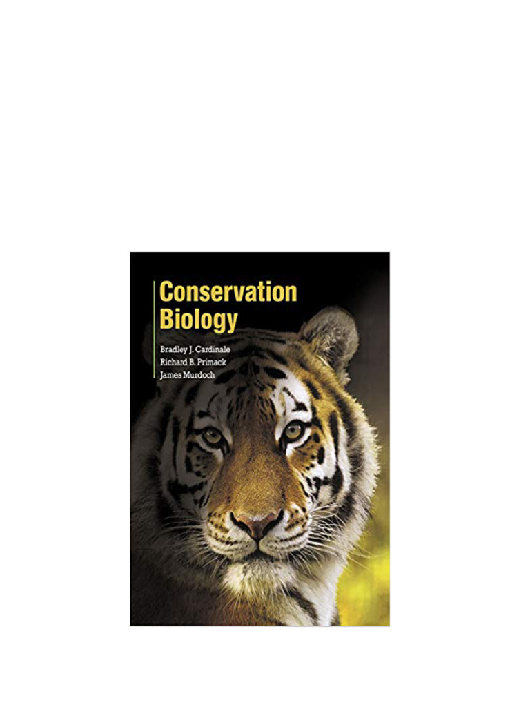 (Ebook PDF) Conservation Biology by Bradley Cardinaleinstant Download ...