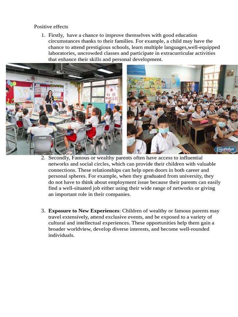 Positive Effects | PDF