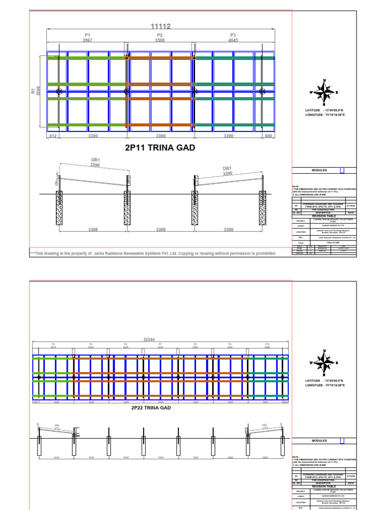 Sunfan Solar Plant MMS Drawings | PDF | Climate Change Mitigation ...