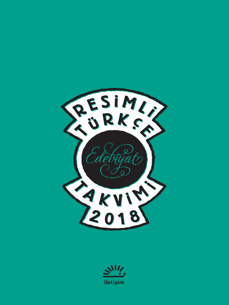 Resimli Turkce Edebiyat Takvimi 2018 | PDF