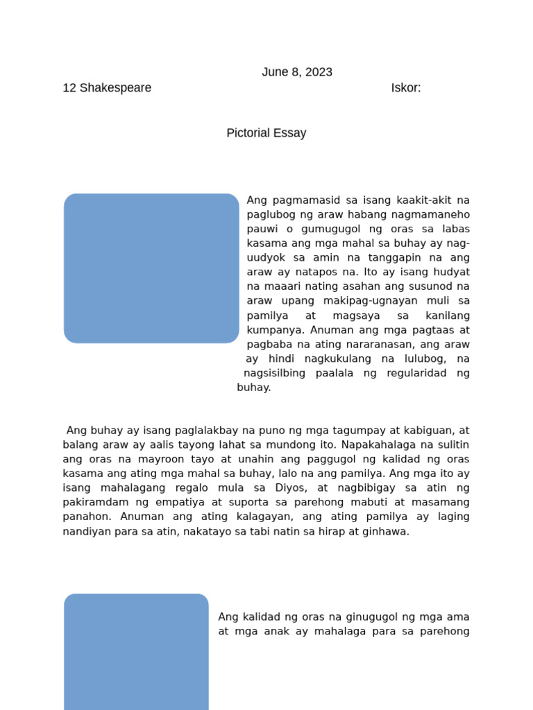 Larang Pictorial Essay | PDF