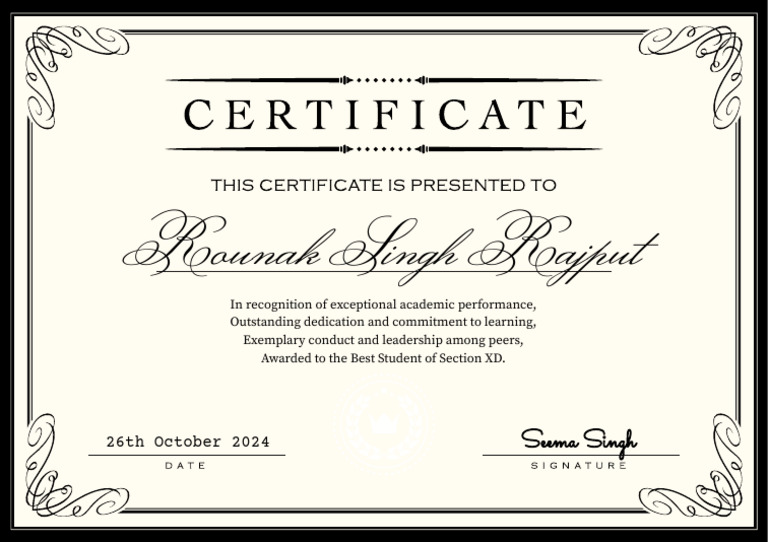 Rounak Singh Rajput | PDF