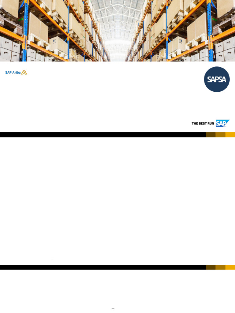 SAP Ariba Supply Chain Collaboration Overview | PDF | Supply Chain ...
