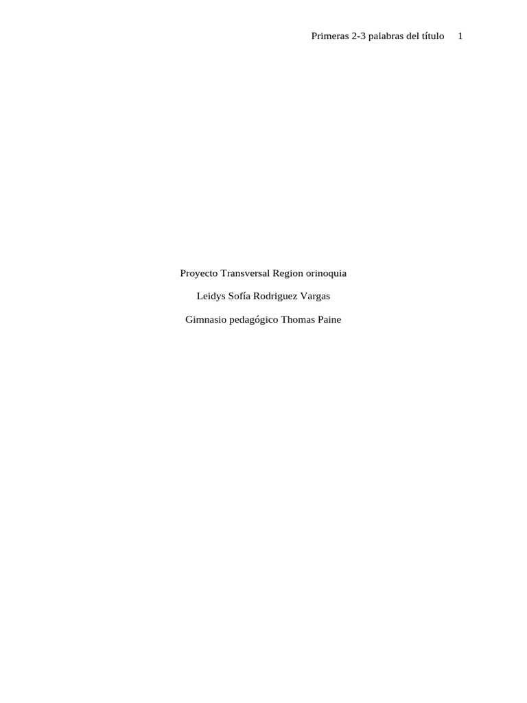 Descargar Plantilla Apa Articulo | PDF | Estilo apa | Escritura