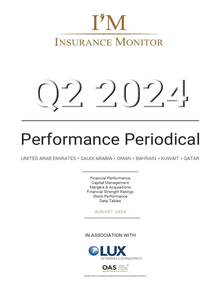 Q2 2024 GCC Performance Periodical 1724042985 | PDF | Insurance | Revenue
