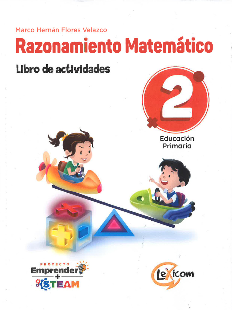 Razonamiento Matematico-Libro Actividades 2°do Primaria-Lexicom | PDF
