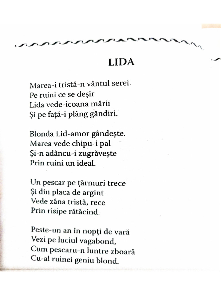 Poezii Mihai Eminescu | PDF