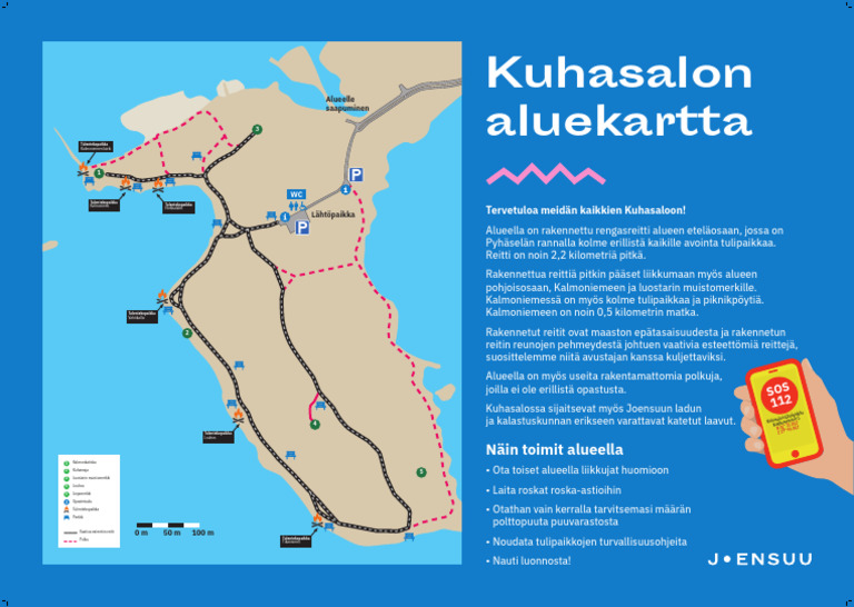 Kuhasalon Aluekartta | PDF