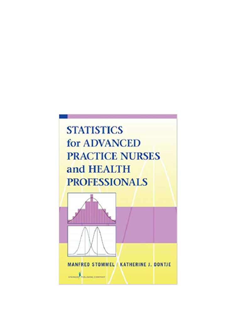 (eBook PDF) Statistics for Advanced Practice Nurses and Health ...
