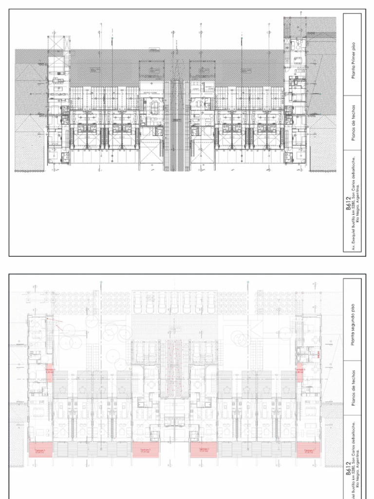 B612 - Planos de Techos-Comprimido | PDF