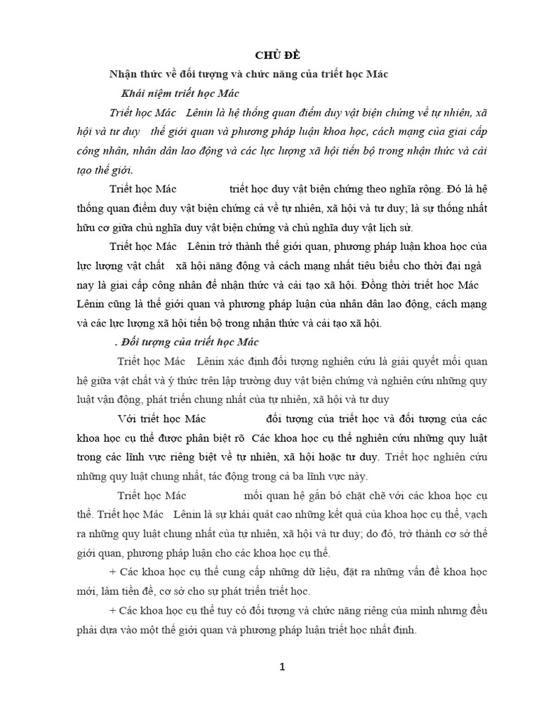 TRIẾT VB2 T05 2 | PDF