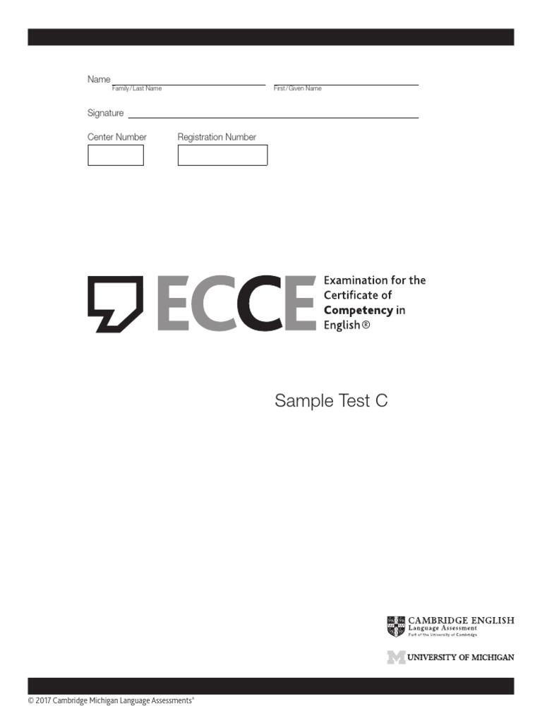 ECCE ejercicio | PDF
