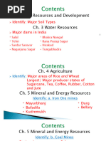 Map Work - Minerals and Energy Resources | PDF