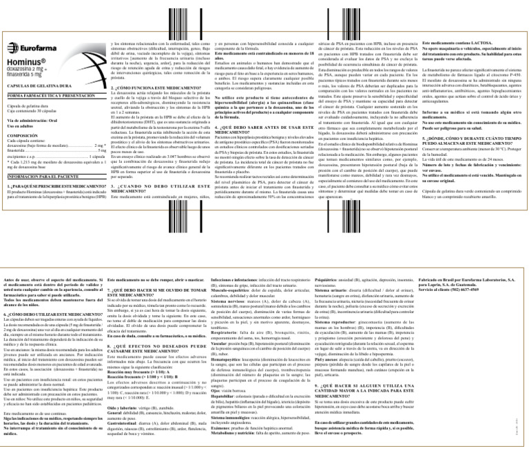 Bula Hominus | PDF | Antígeno específico de la próstata | Cancer de ...
