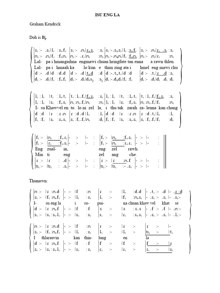Isu Eng La | PDF