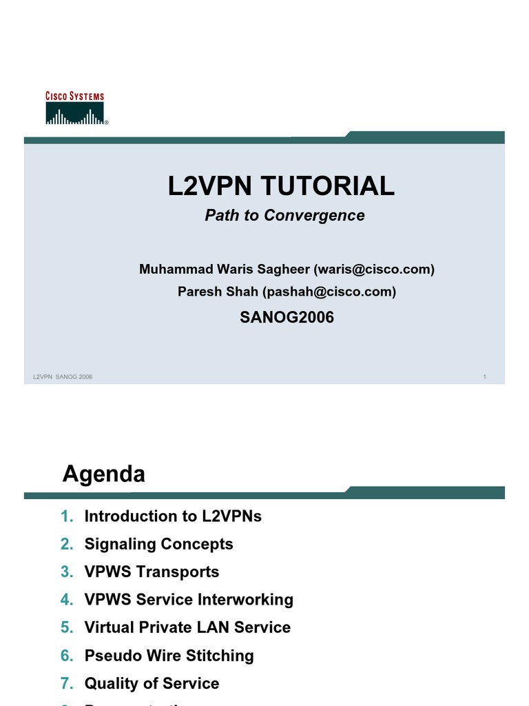 l2vpn Tutorial | Download Free PDF | Multiprotocol Label Switching | Networking