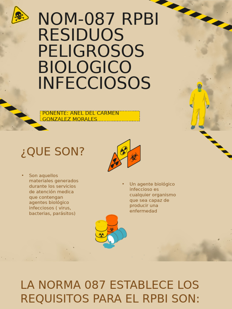 RPBI | PDF | Residuos | Infección