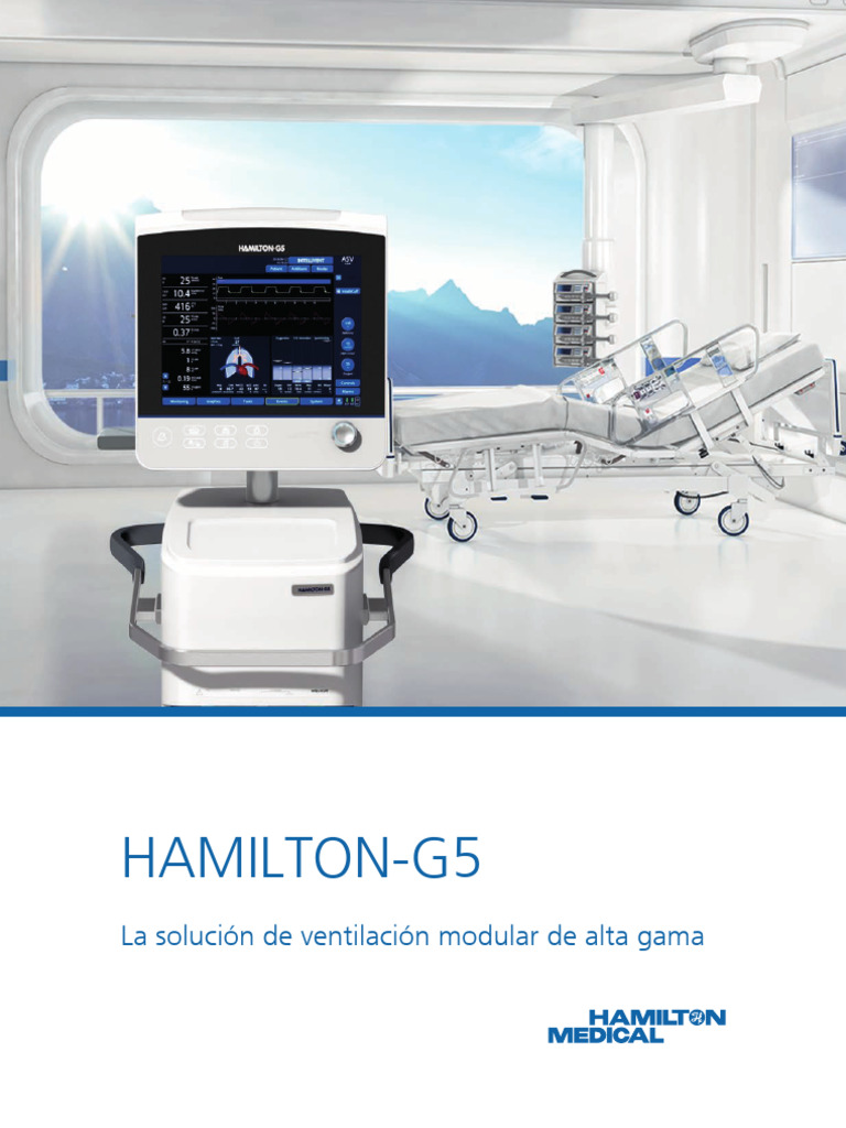 HAMILTON-G5 Brochure Es 689252.04 | PDF | Medicina CLINICA | Medicina ...