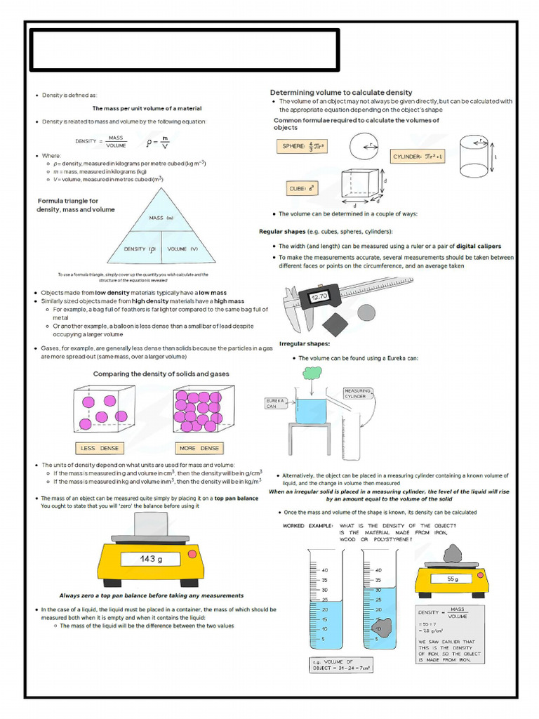 Unit 3 - Forces and Energy Notepack | PDF