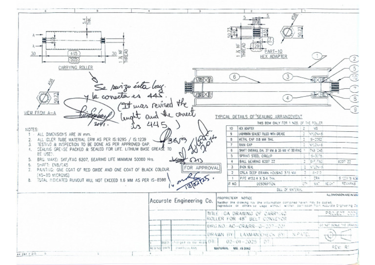 Modify Drawing Roller | PDF
