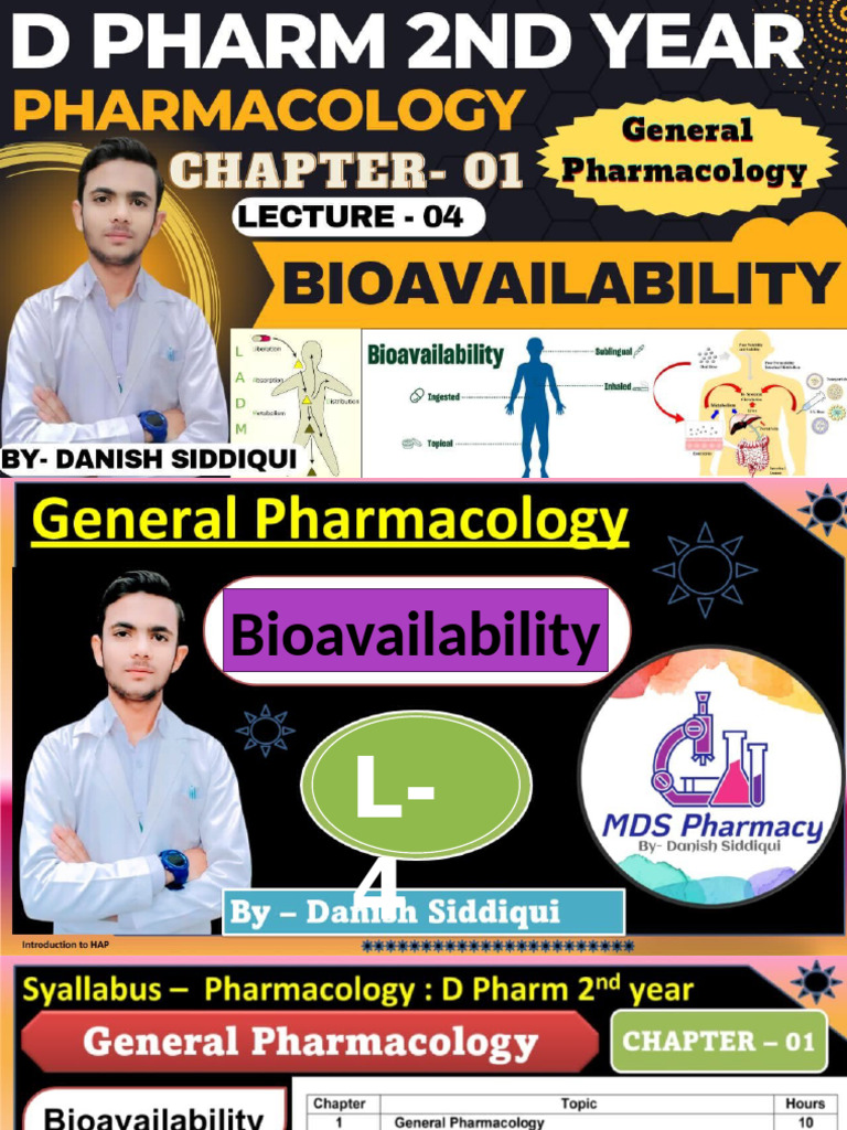 MDSP Pharmacology Ch-1.4 | PDF