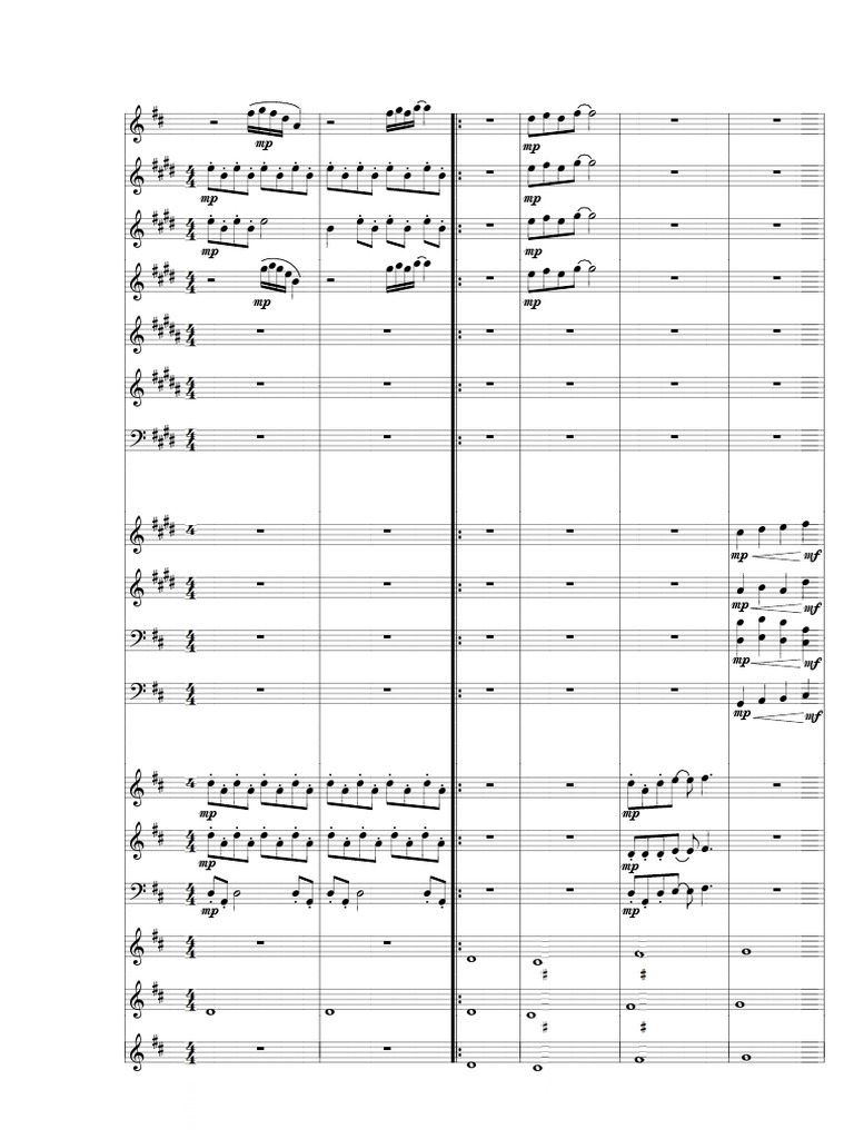 Fez Um Caminho - Grade | PDF