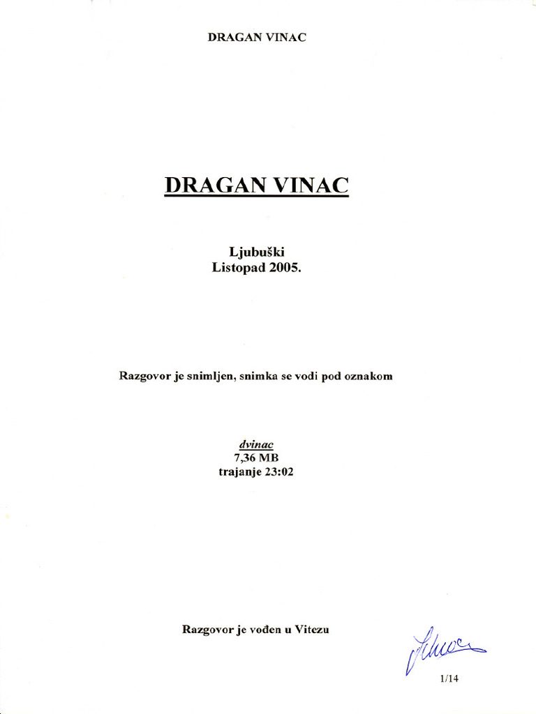 Dragan Vin Ac | PDF