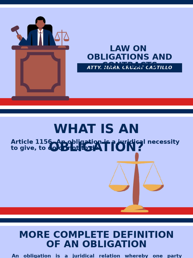 Understanding Obligations and Contracts | PDF | Acquittal | Law Of ...