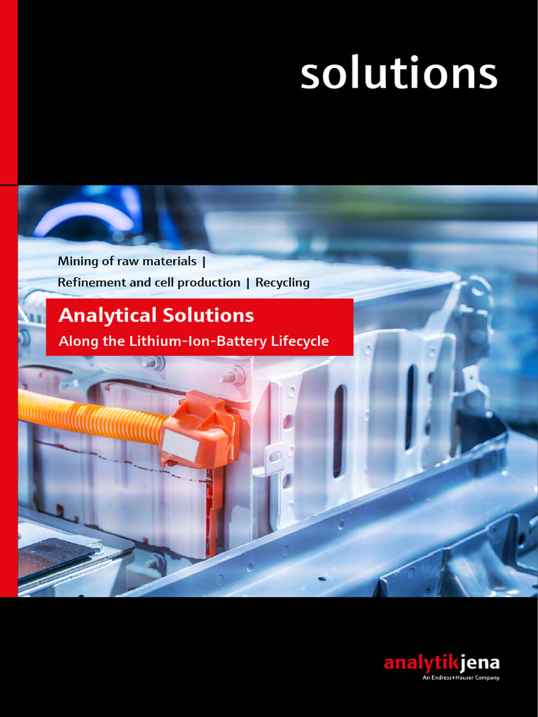 eBook Lib Lifecycle 01 En | PDF | Detection Limit | Lithium