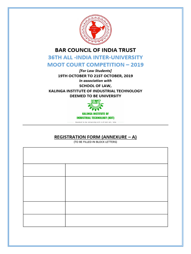 BCI Annexures Additional Rules | PDF