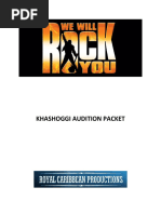 We Will Rock You Musical Script | PDF | Poetry
