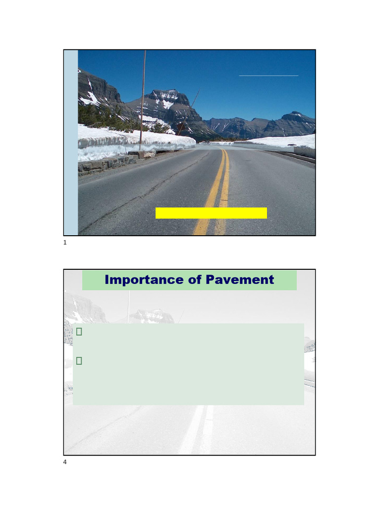 Types and Functions of Pavements | PDF | Road Surface | Concrete