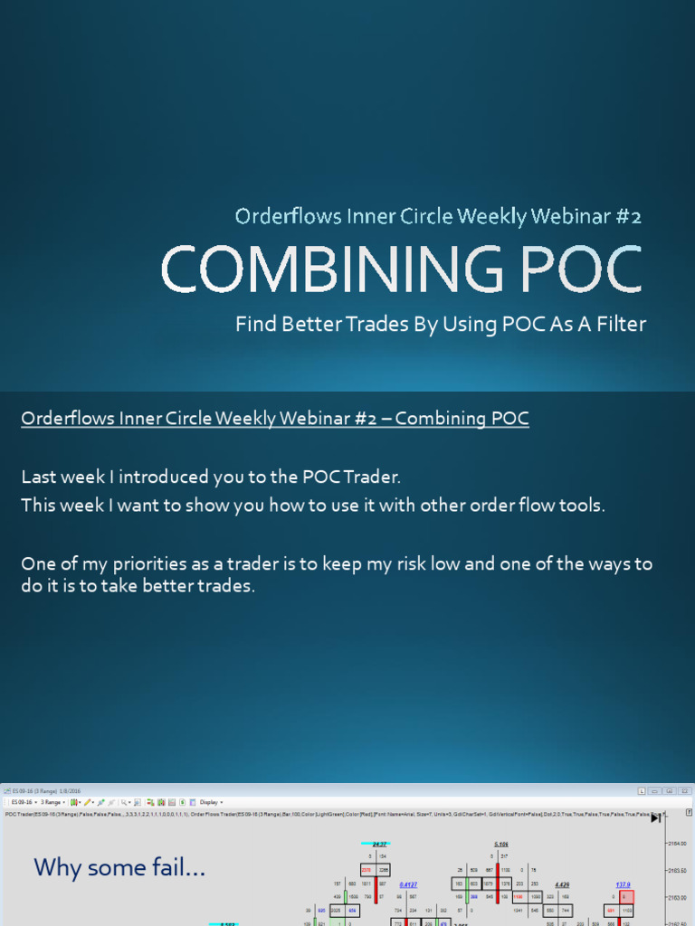 Webinar 2 Find Better Trades by Using POC As A Filter | PDF ...
