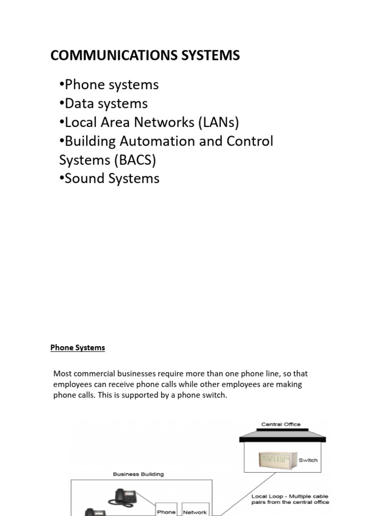 Unit v Building Systems | PDF | Building Automation | Access Control